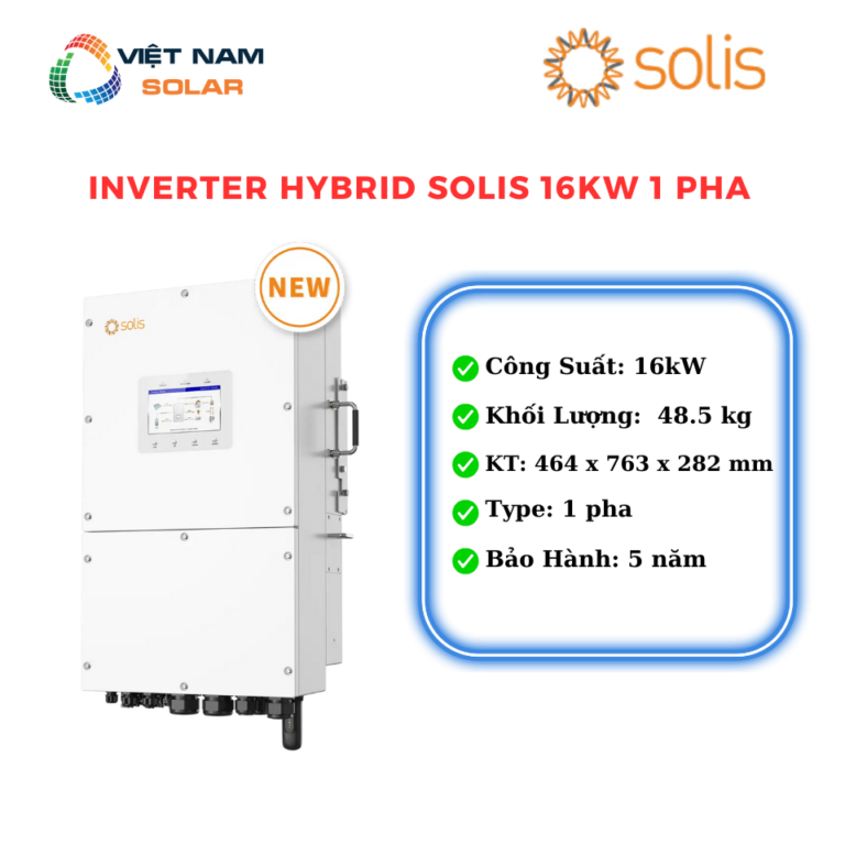 Bảng Giá Inverter Solis - Top 3 Inverter Hybrid Toàn Cầu