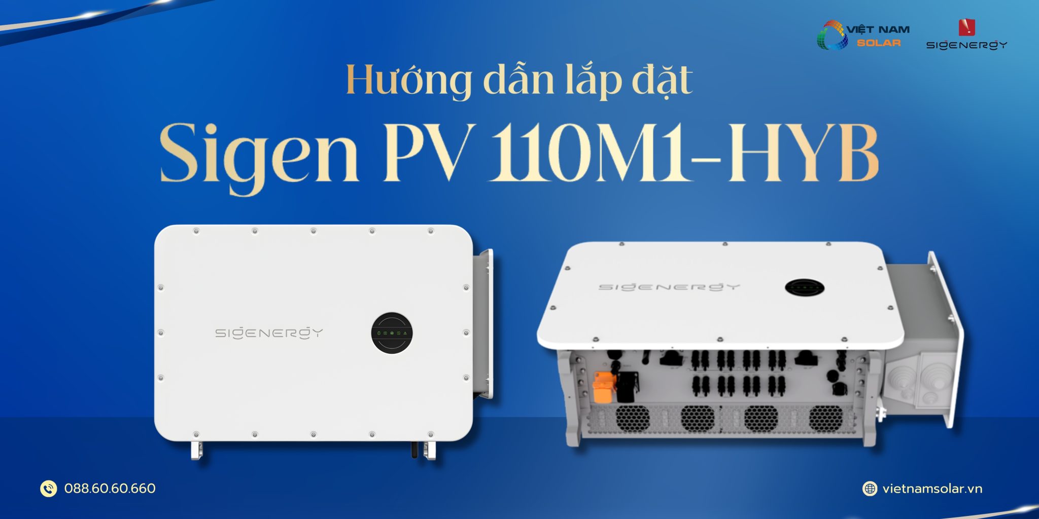 Sigen PV 110M1-HYB - Inverter Hybrid Sigenergy 110 KW 3 Pha
