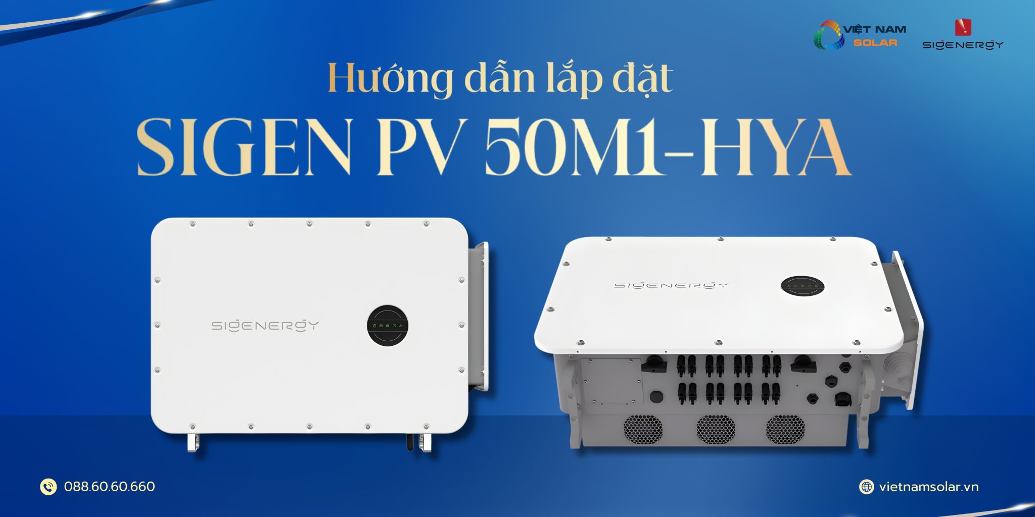 Sigen PV 50M1-HYA - Inverter Hybrid Sigenergy 50 KW 3 Pha